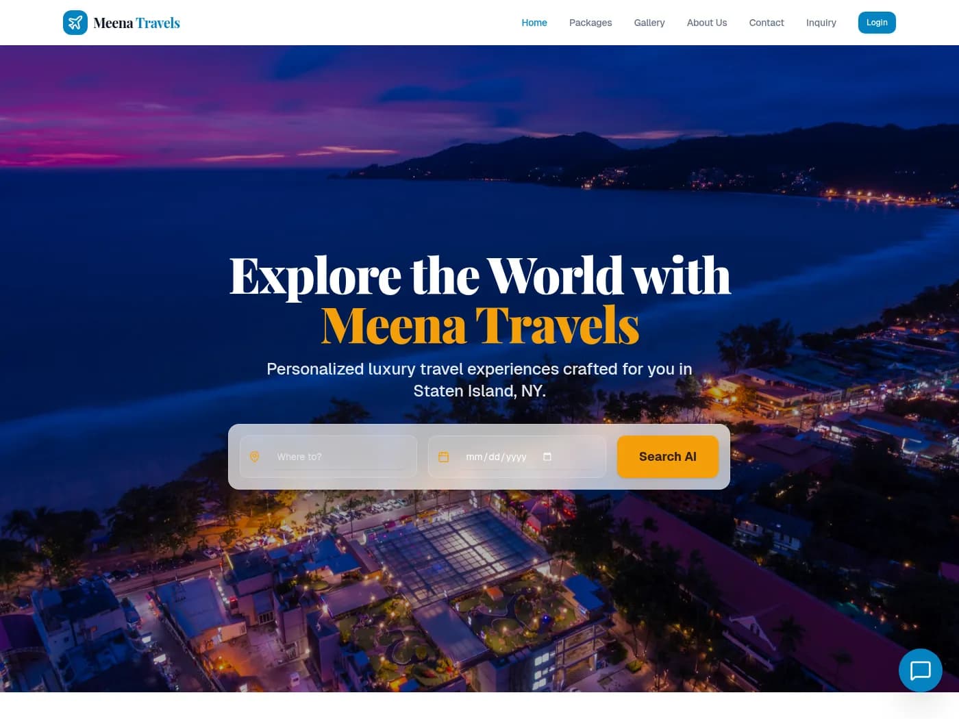 Meena Travels Web Portal