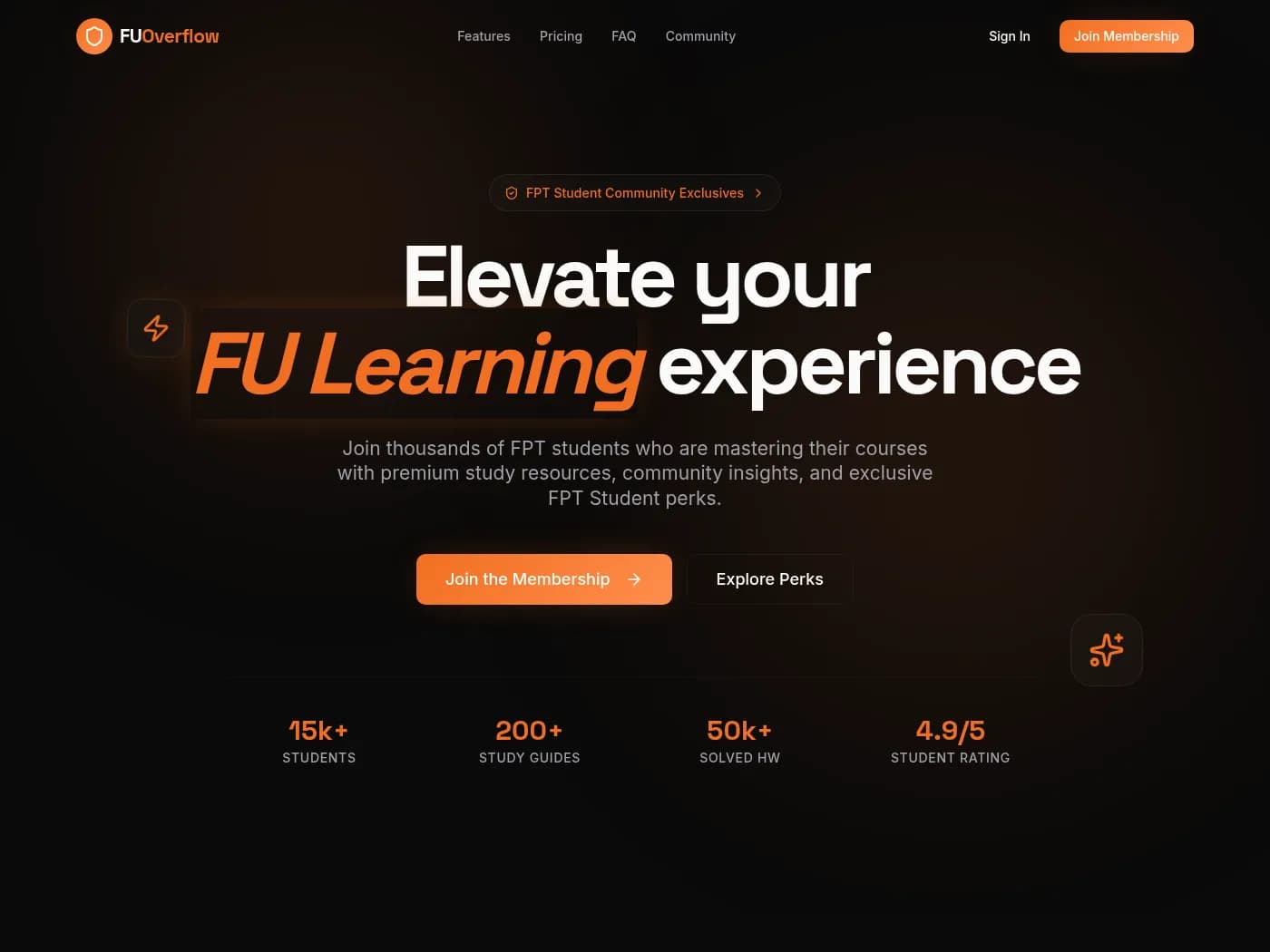 Membership Landing Clone