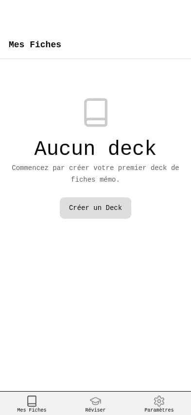 MemoFiche App