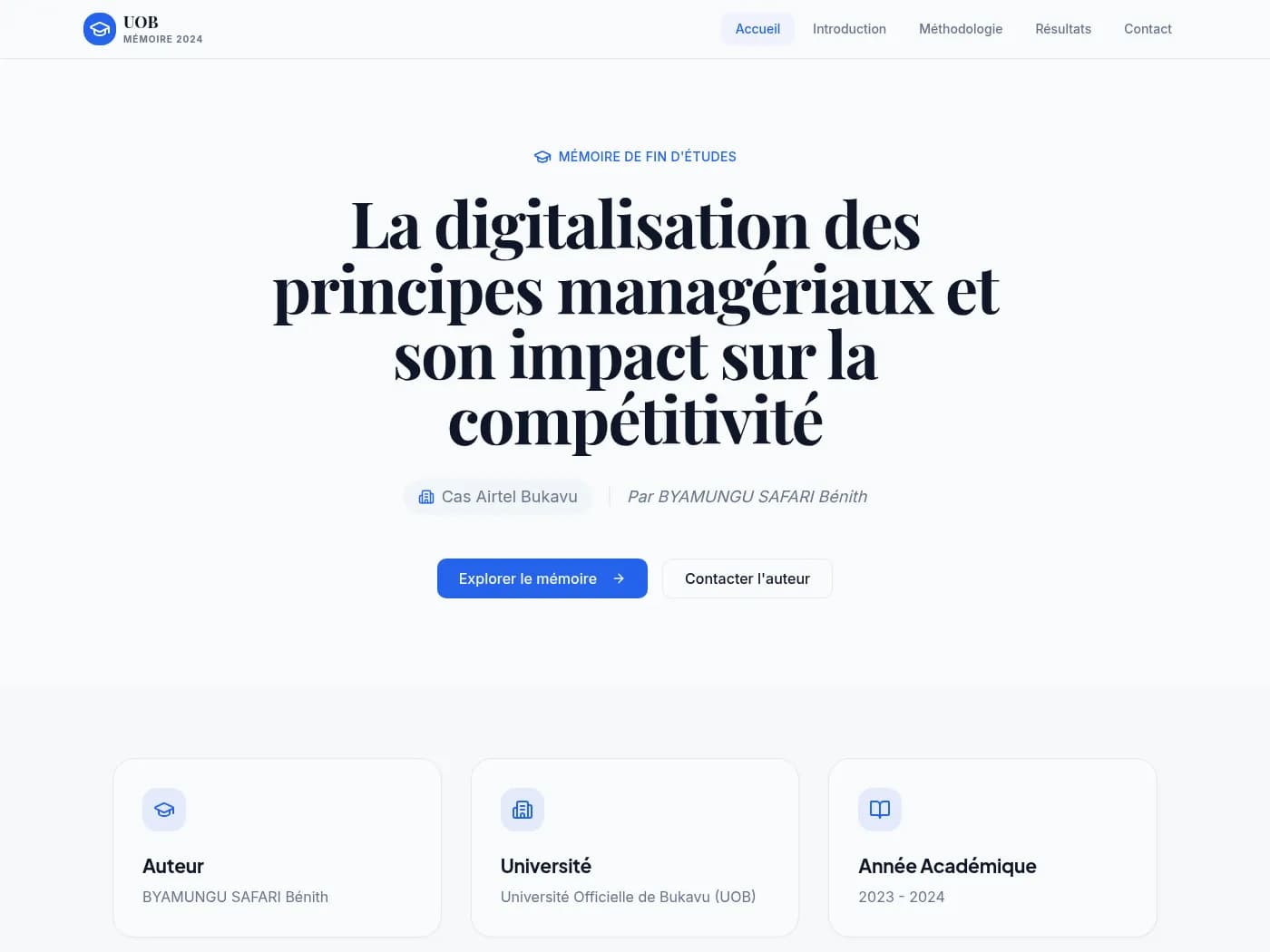 Digitalisation Mémoire Showcase