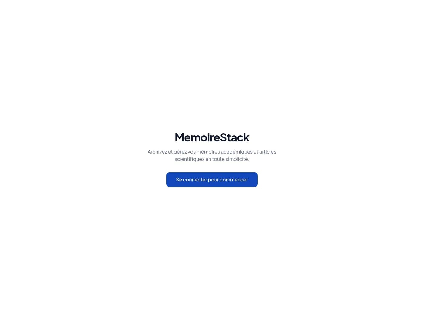 MemoireStack