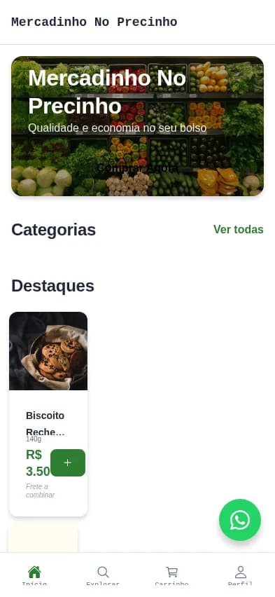 Mercadinho No Precinho