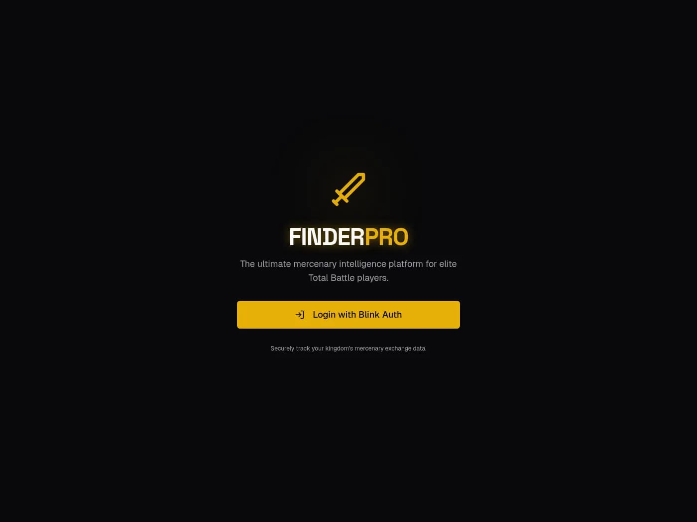 Mercenary Finder Clone