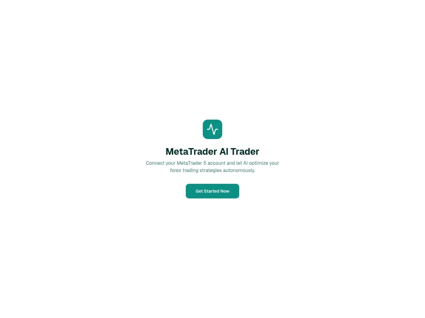 MetaTrader AI Trader