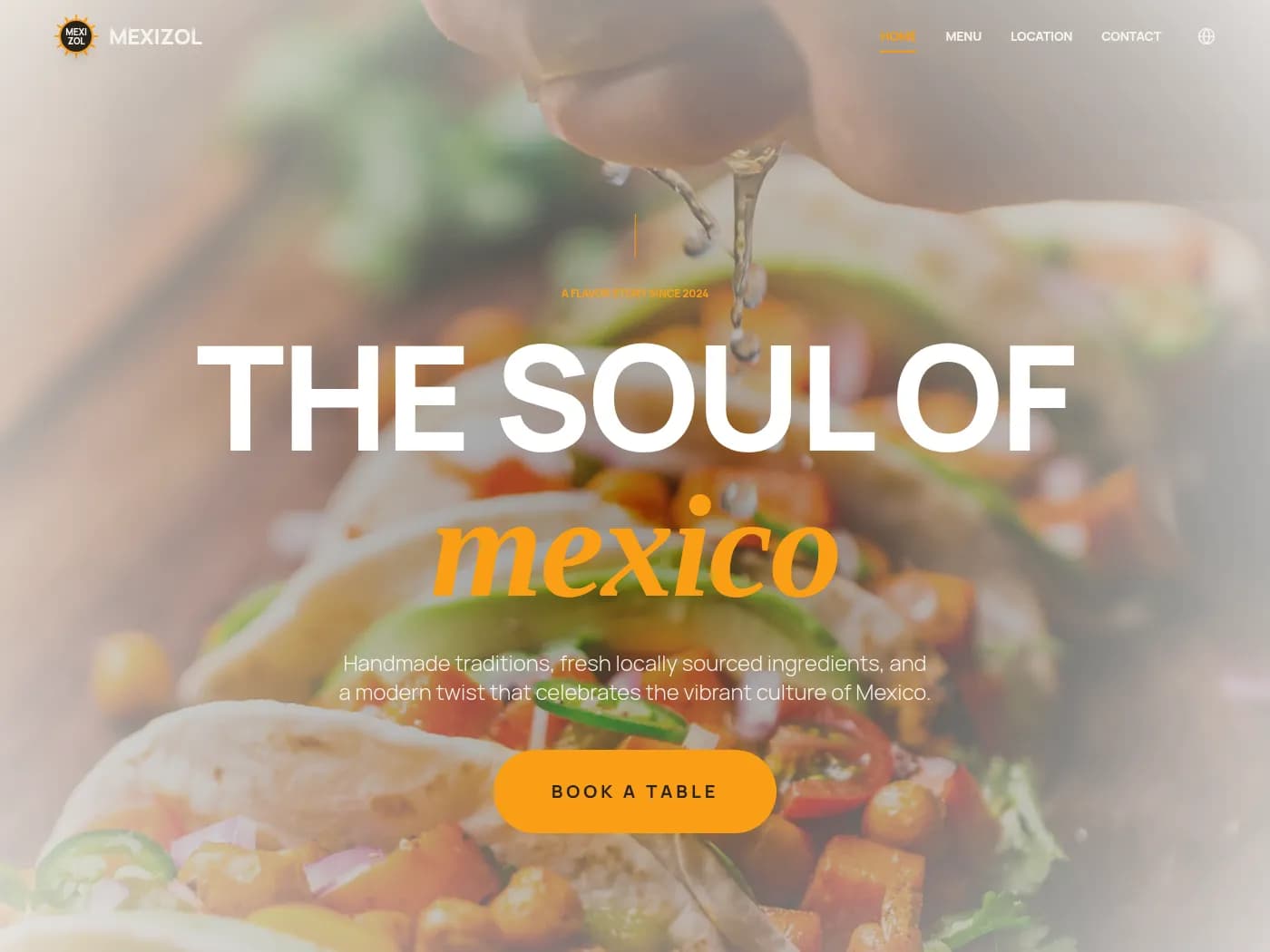 MEXIZOL Flavor Story Site