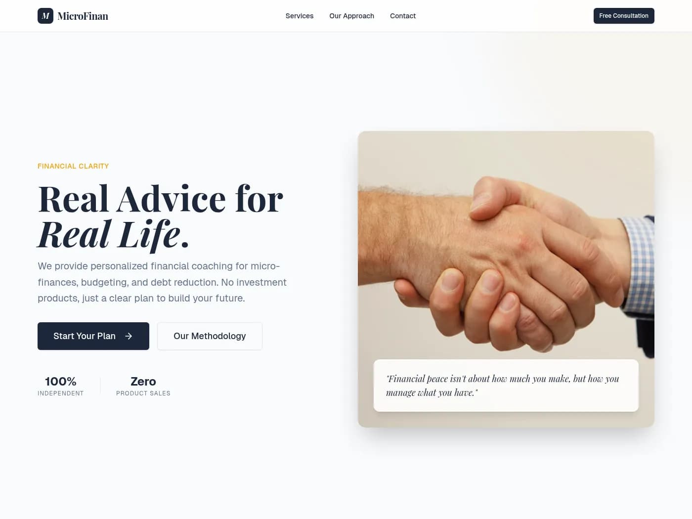 MicroFinance Advisor Site