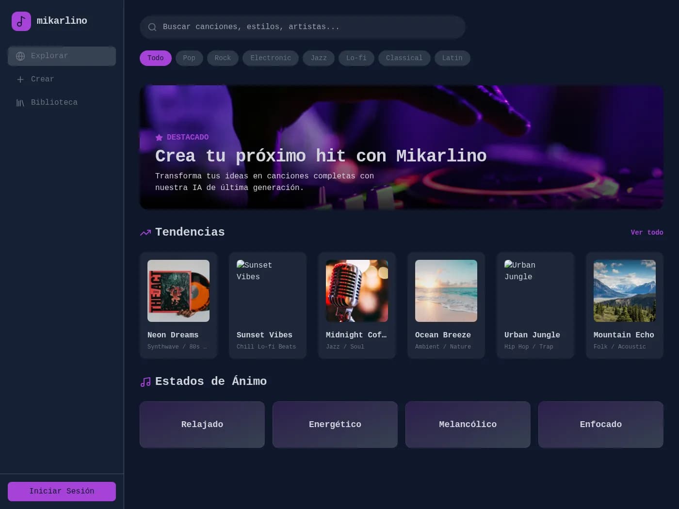 Mikarlino AI Music Maker