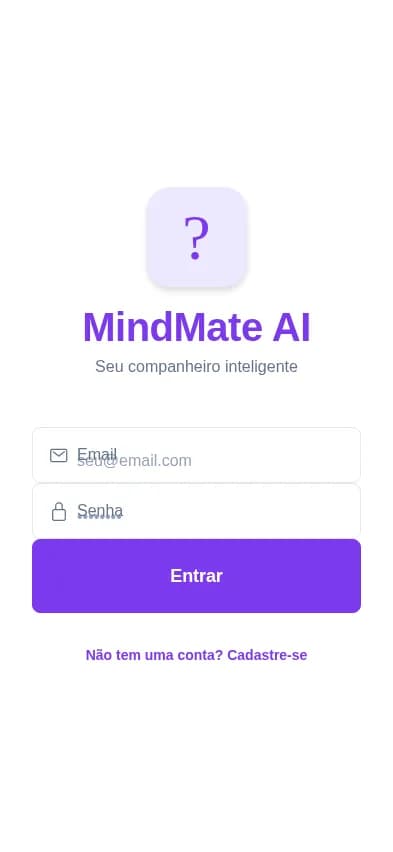 MindMate AI App