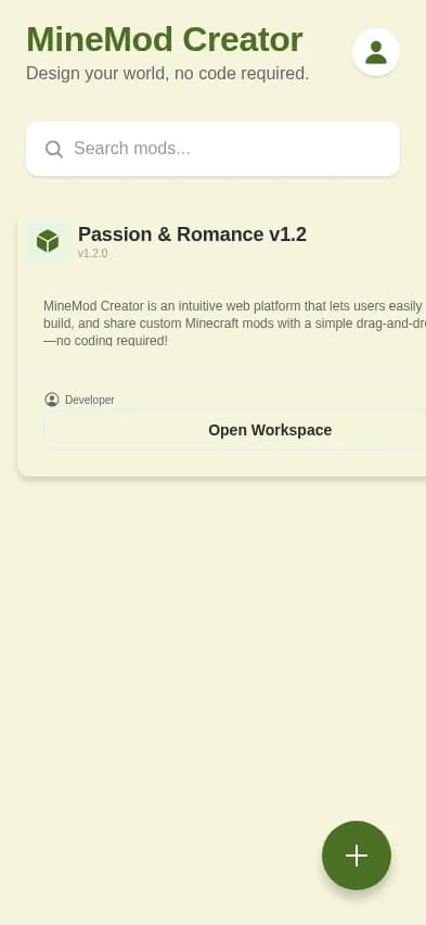 MineMod Creator