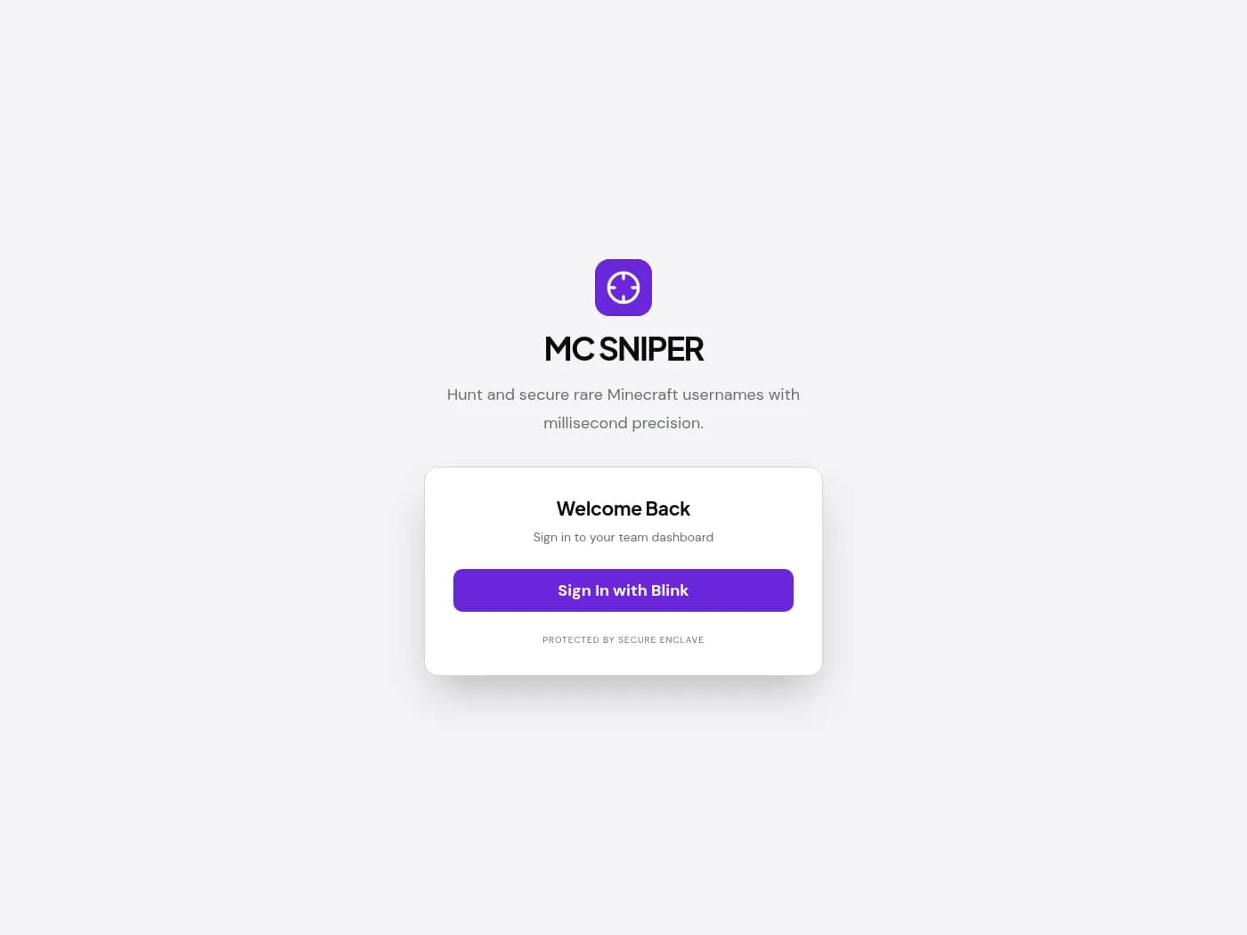 MC Username Sniper