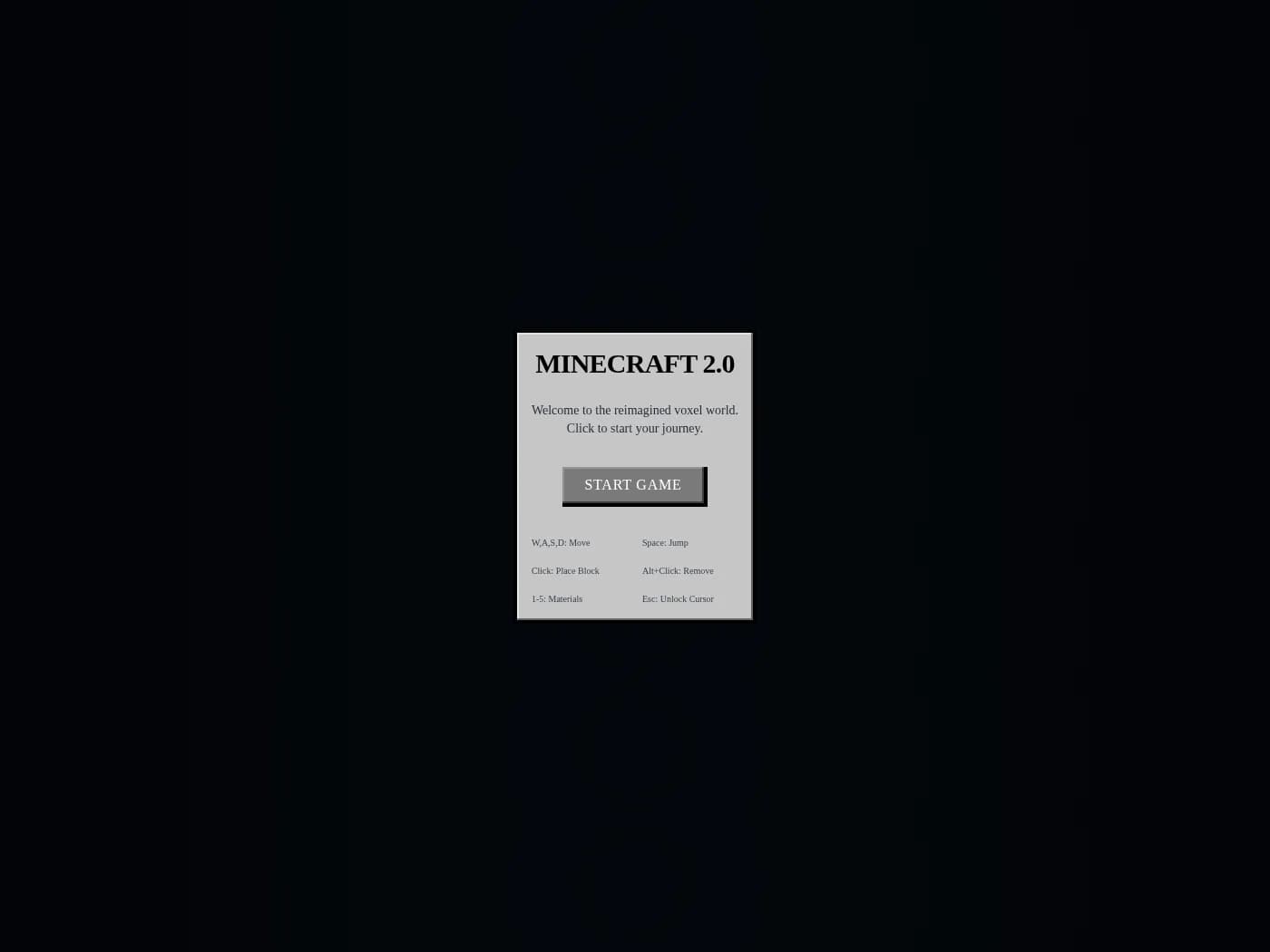 Minecraft Reimagined