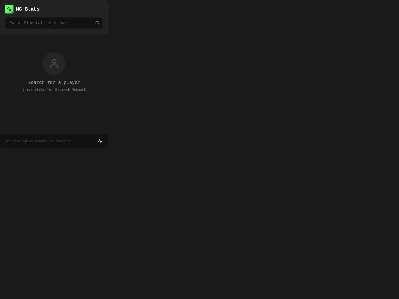 Minecraft Stats Tracker