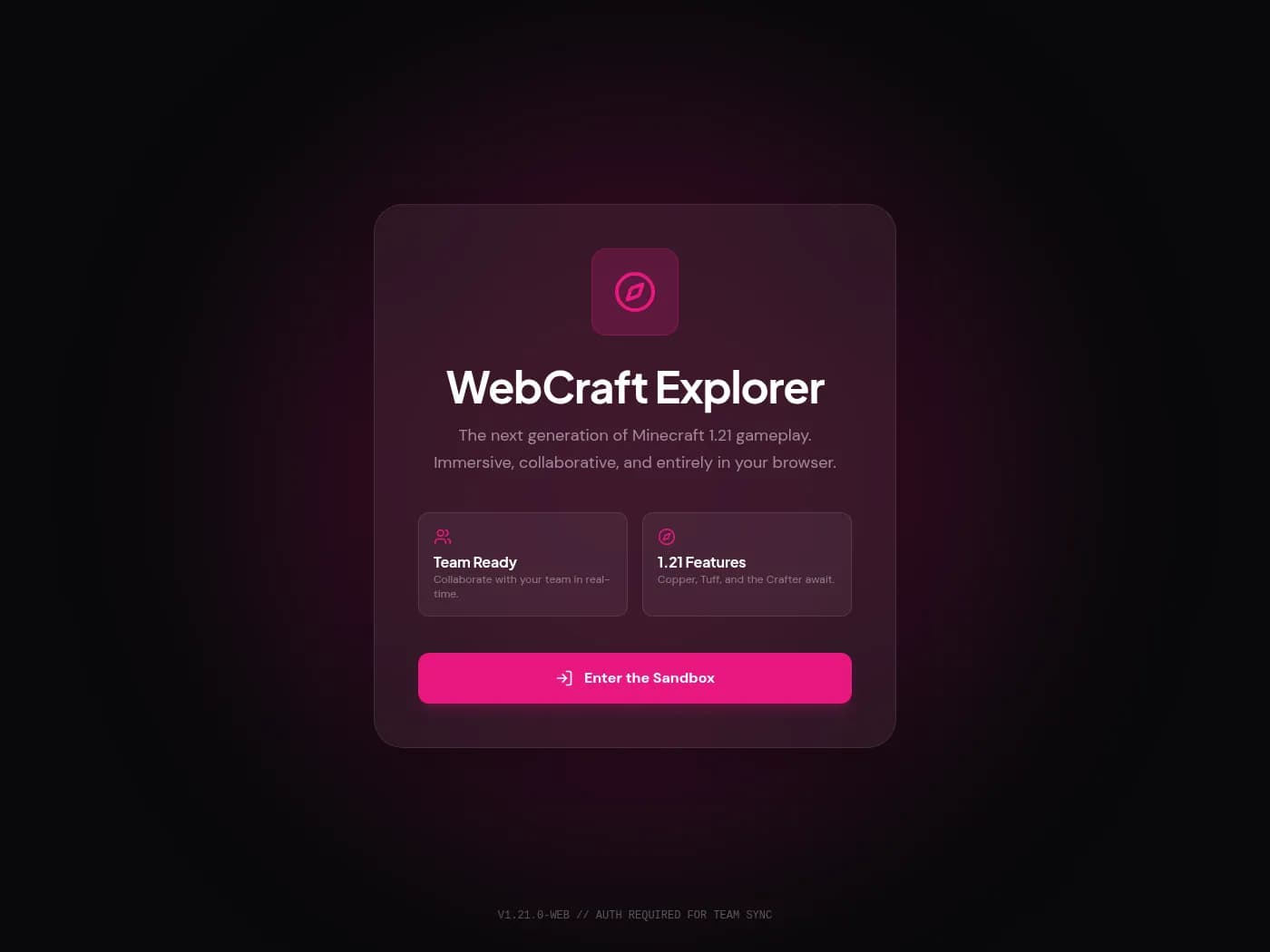 WebCraft Explorer