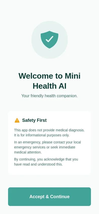 Mini Health AI