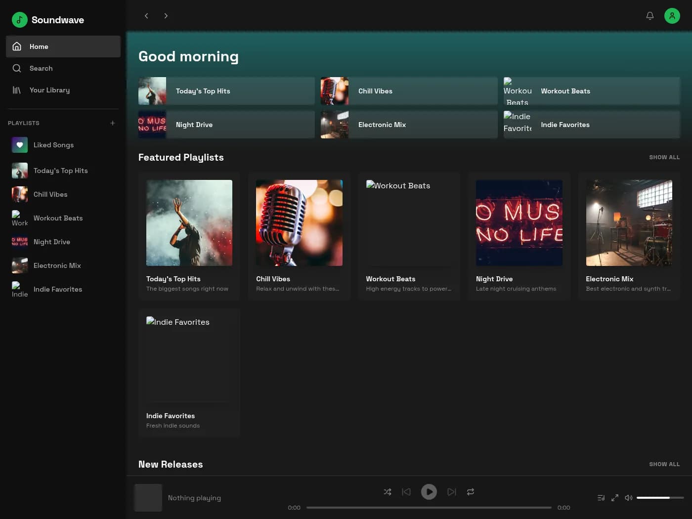 Mini Spotify App