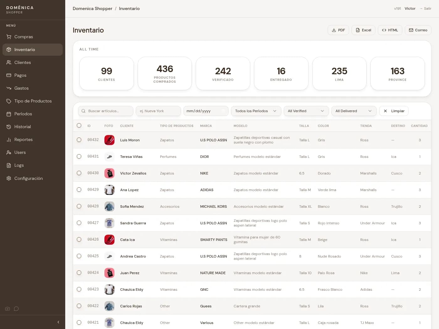 Minimal Inventory Pro