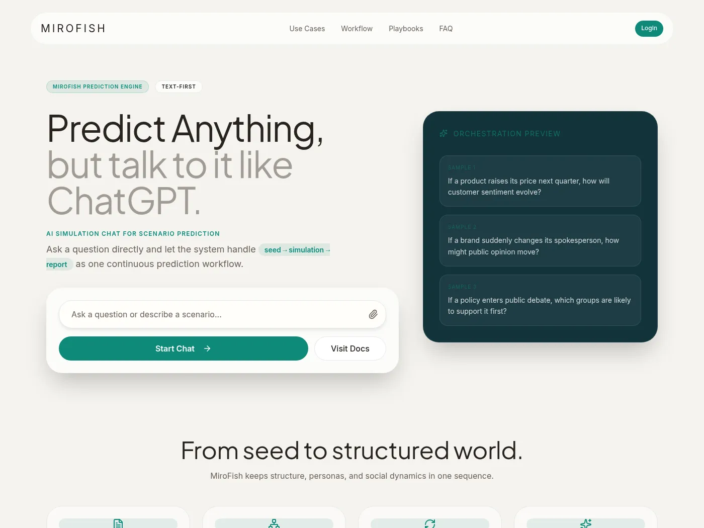 MiroFish AI Clone