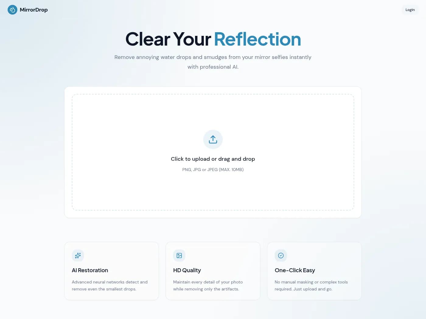 MirrorDrop Remover