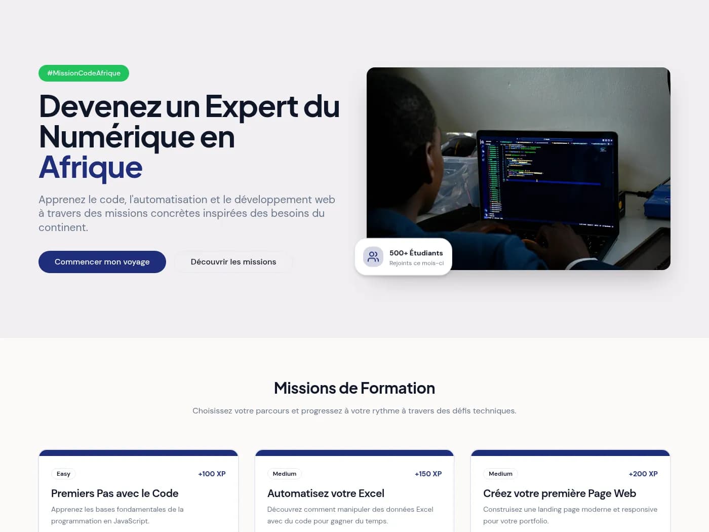 MissionCode Afrique