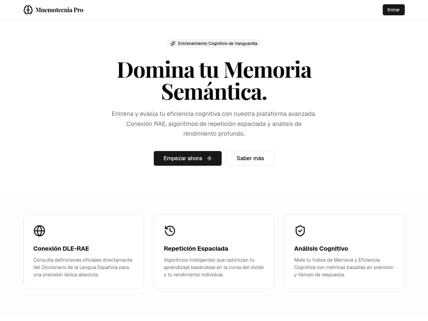 Mnemotecnia Español Pro