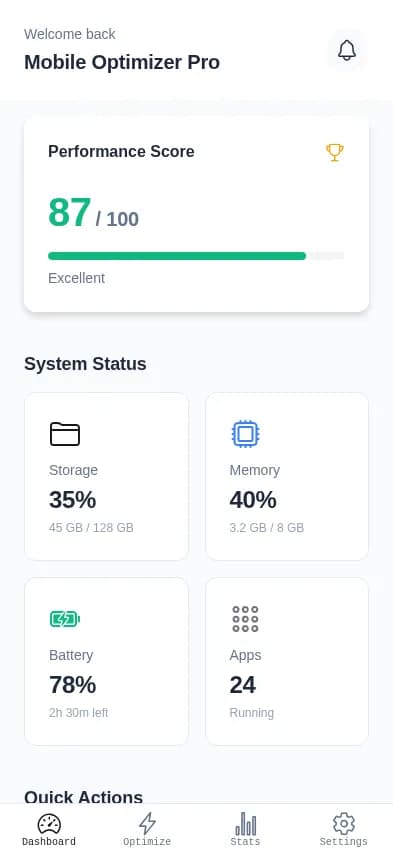 Mobile Optimizer Pro