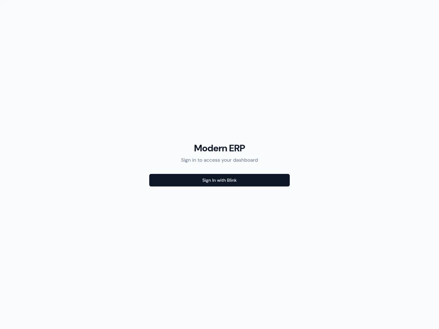 Modern ERP Suite