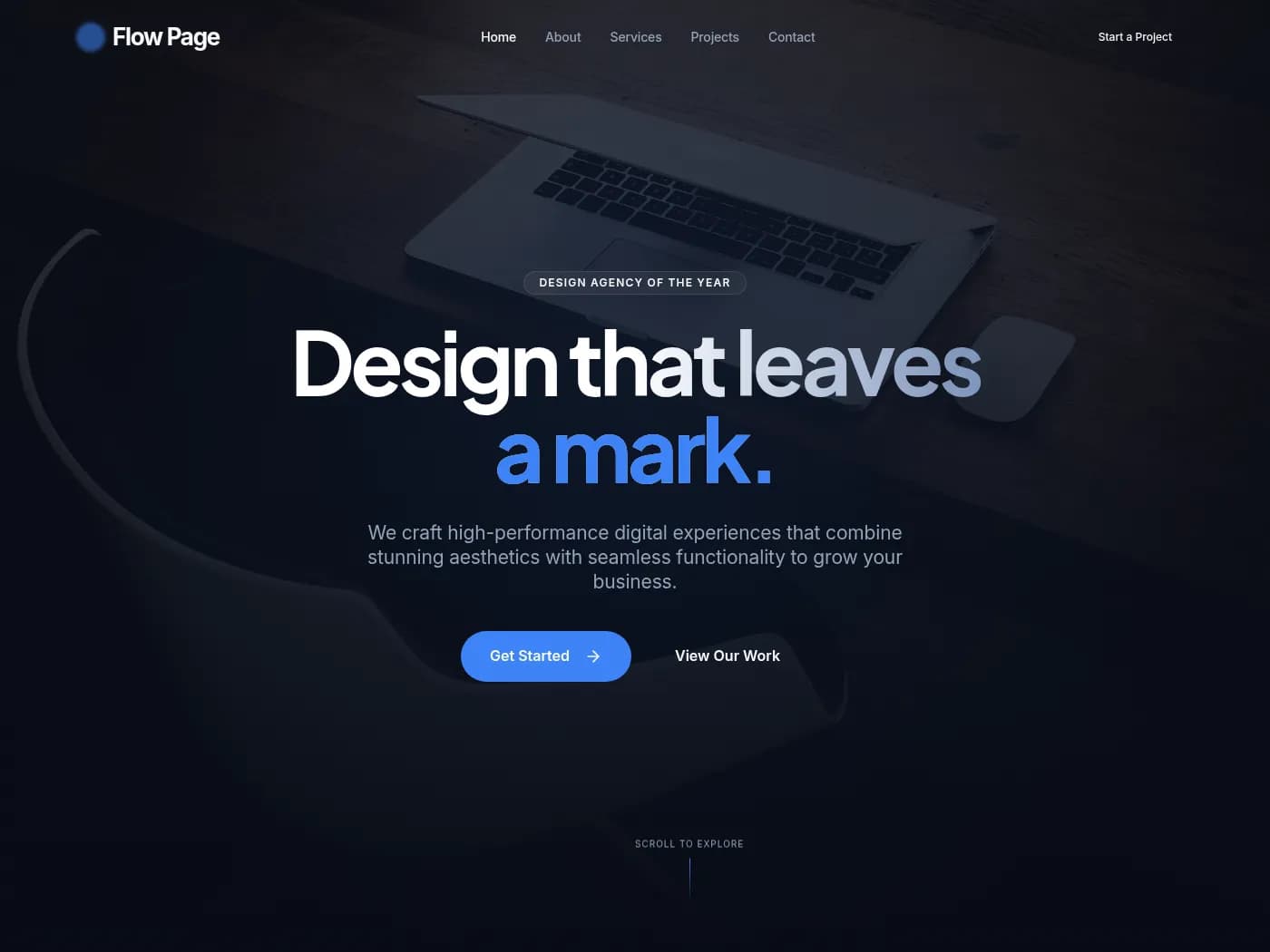 Modern Image Gallery Site