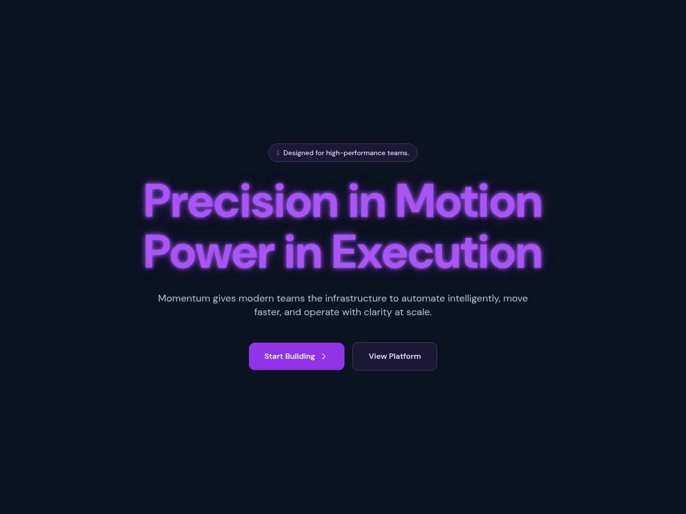 Momentum Hero Redesign