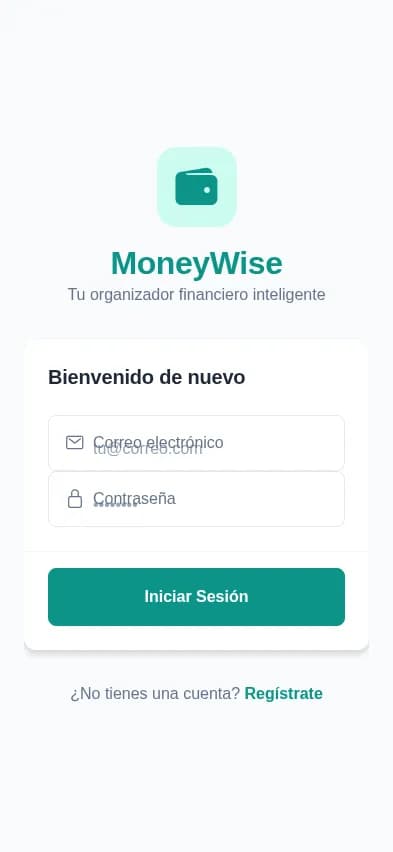 MoneyWise Organizer