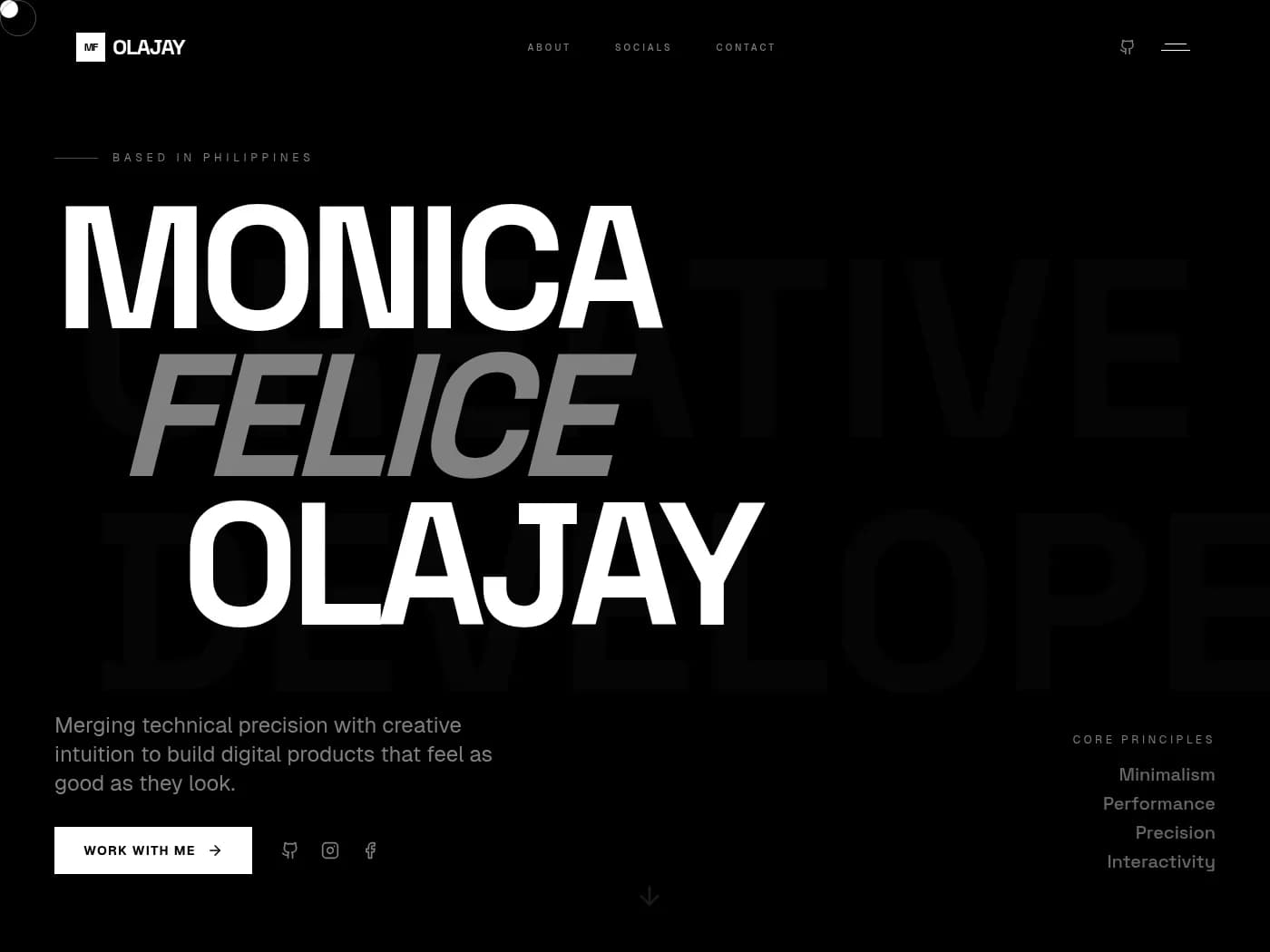 Monica's Modern Portfolio