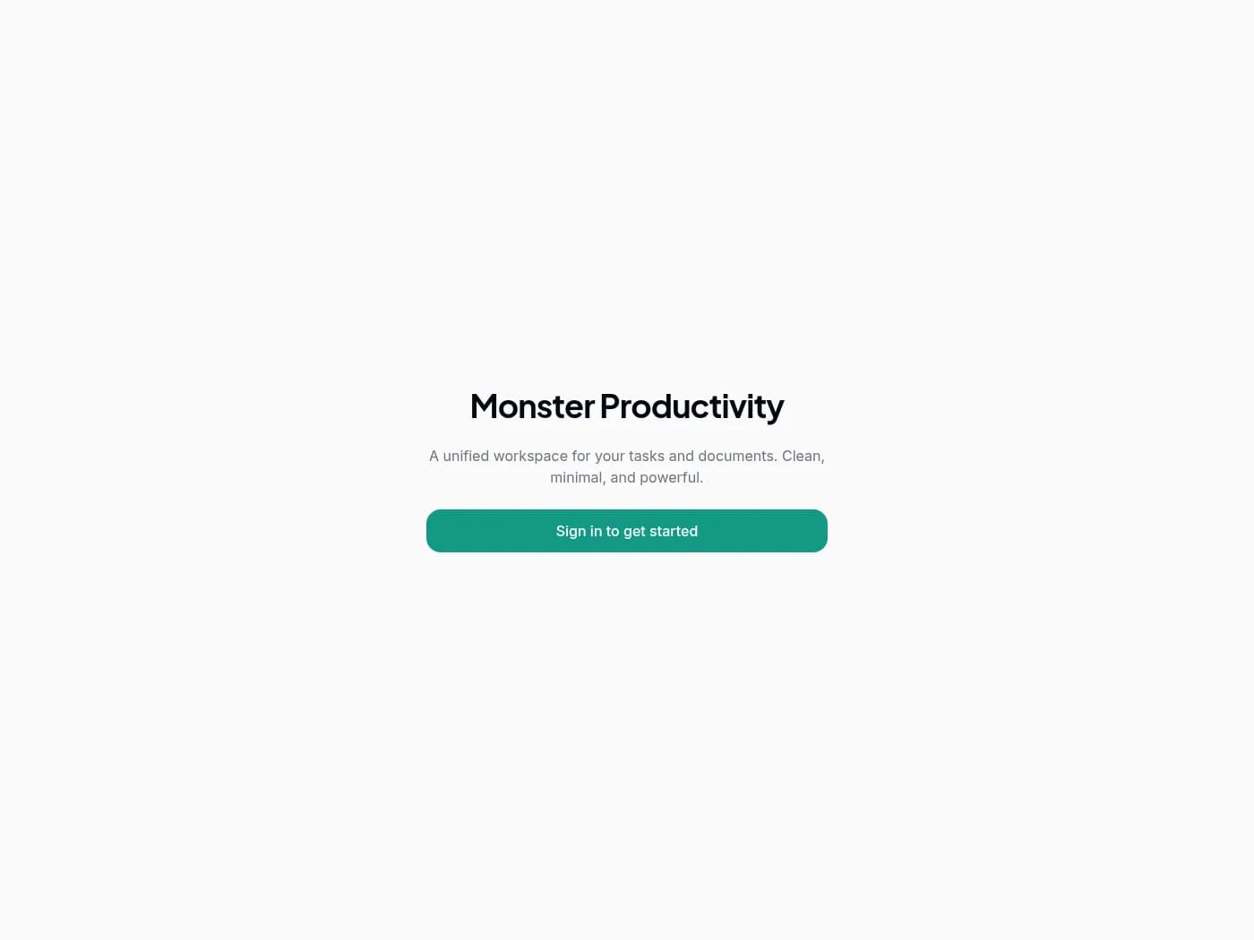Monster Productivity Suite