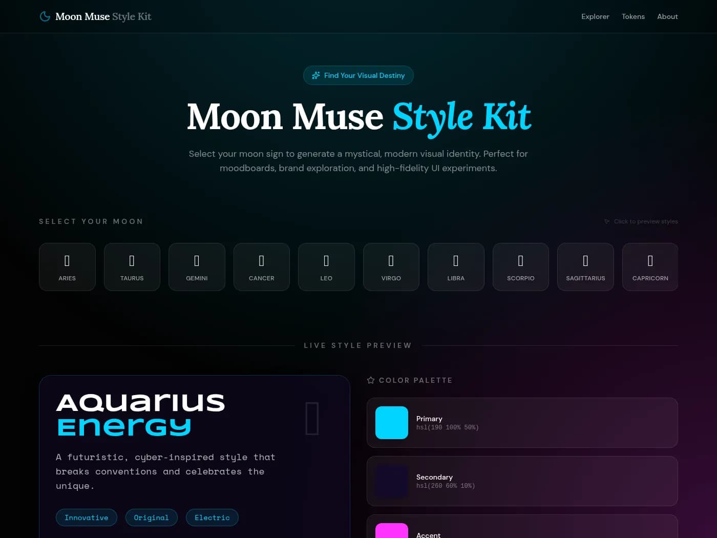 Moon Muse Style Kit