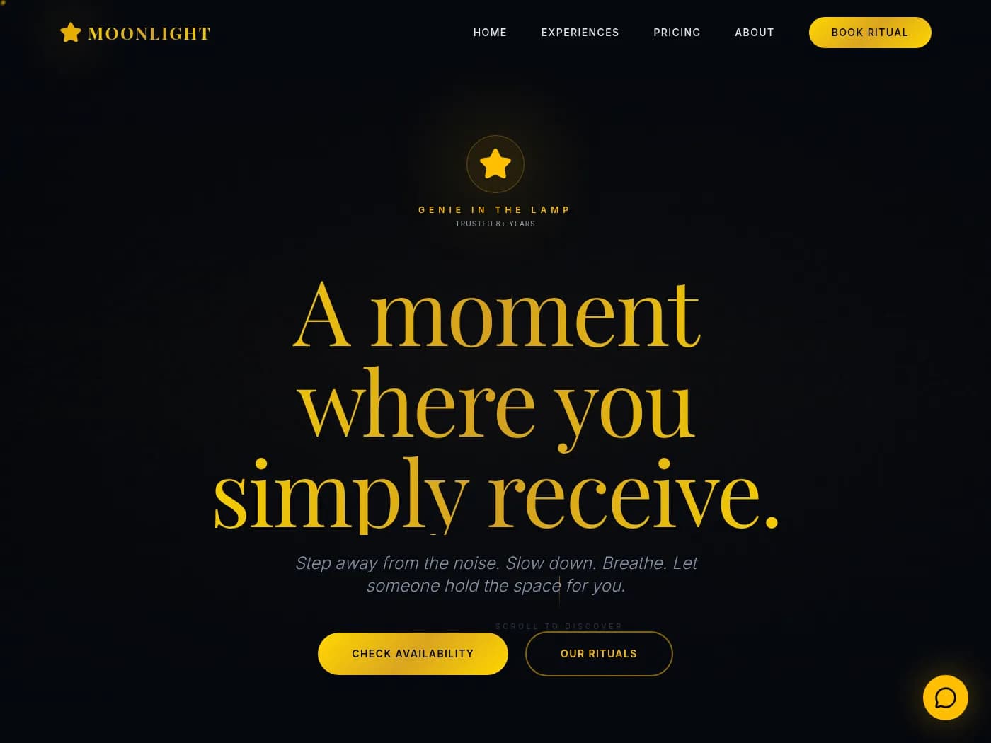 Moonlight Healings Web App