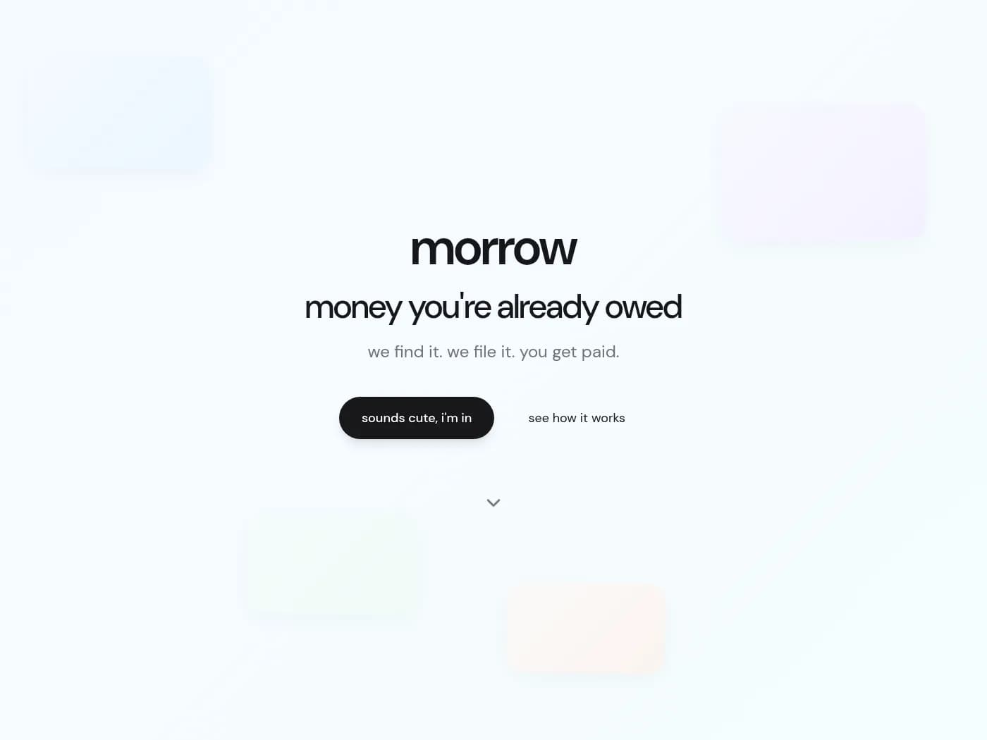 Morrow Fintech UI Prototype