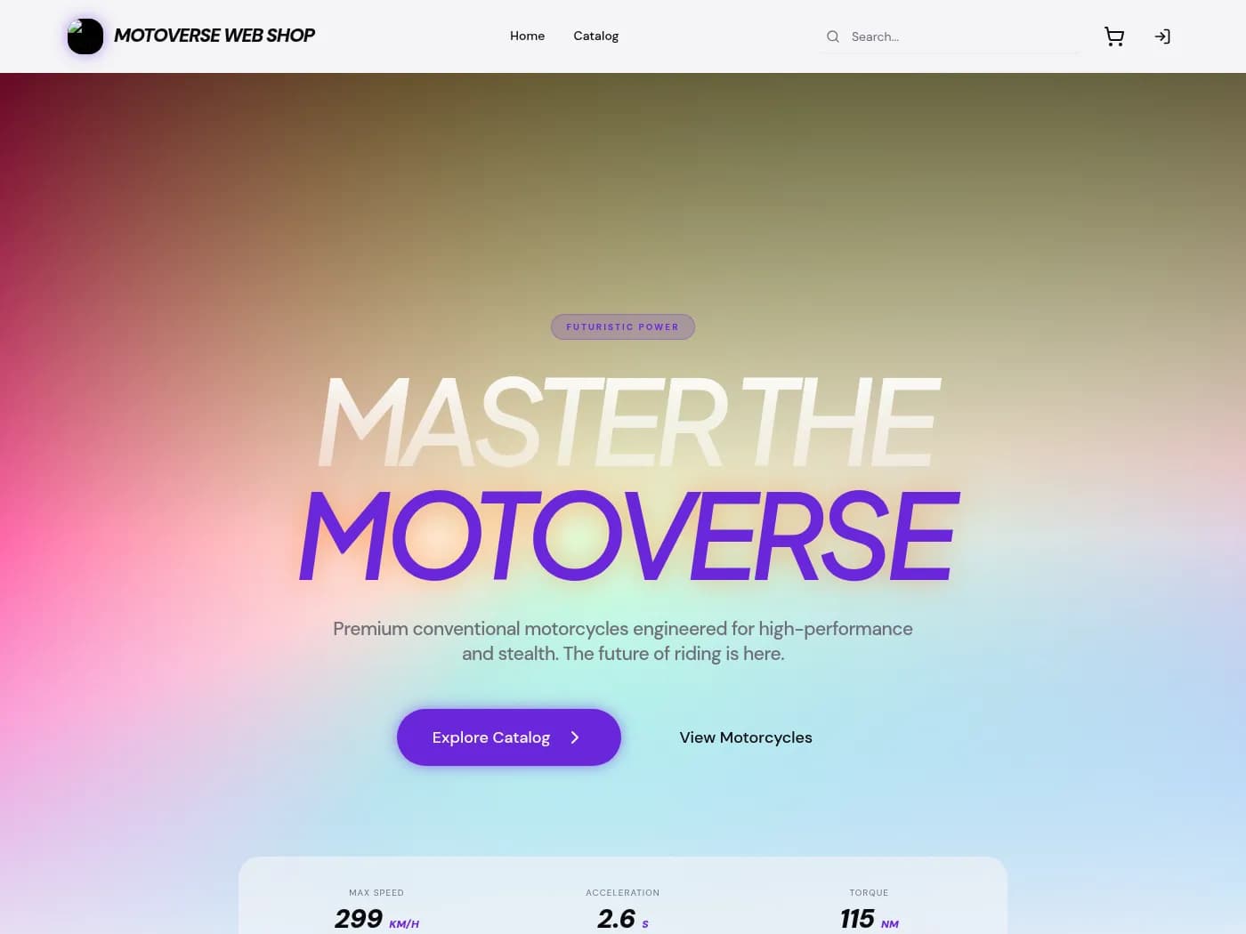 MotoVerse Web Shop