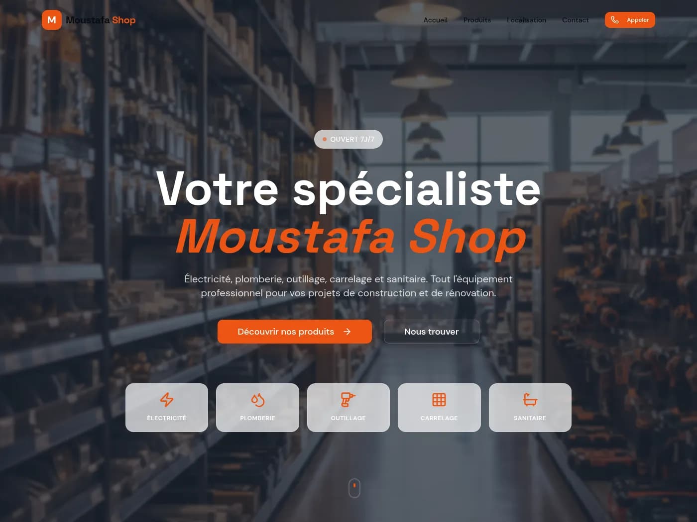 Moustafa Shop Showcase