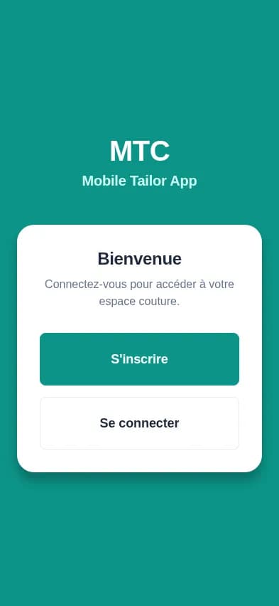MTC Mobile Tailor App