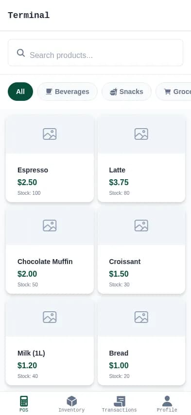 Muja POS Mobile