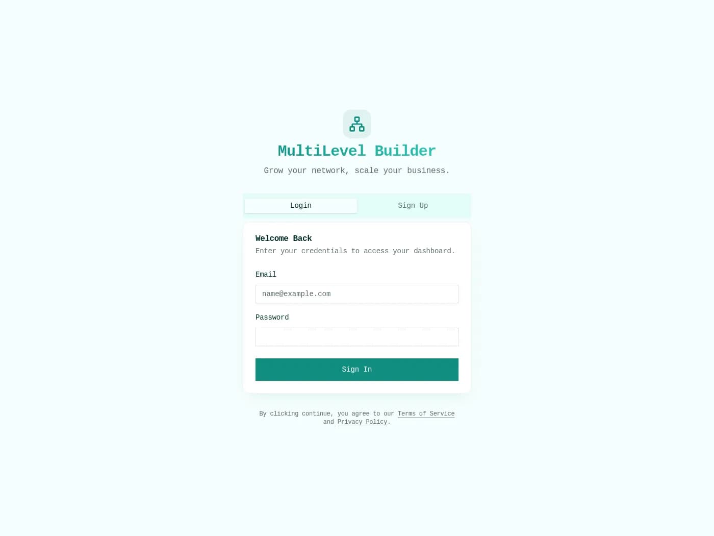 MultiLevel App Builder