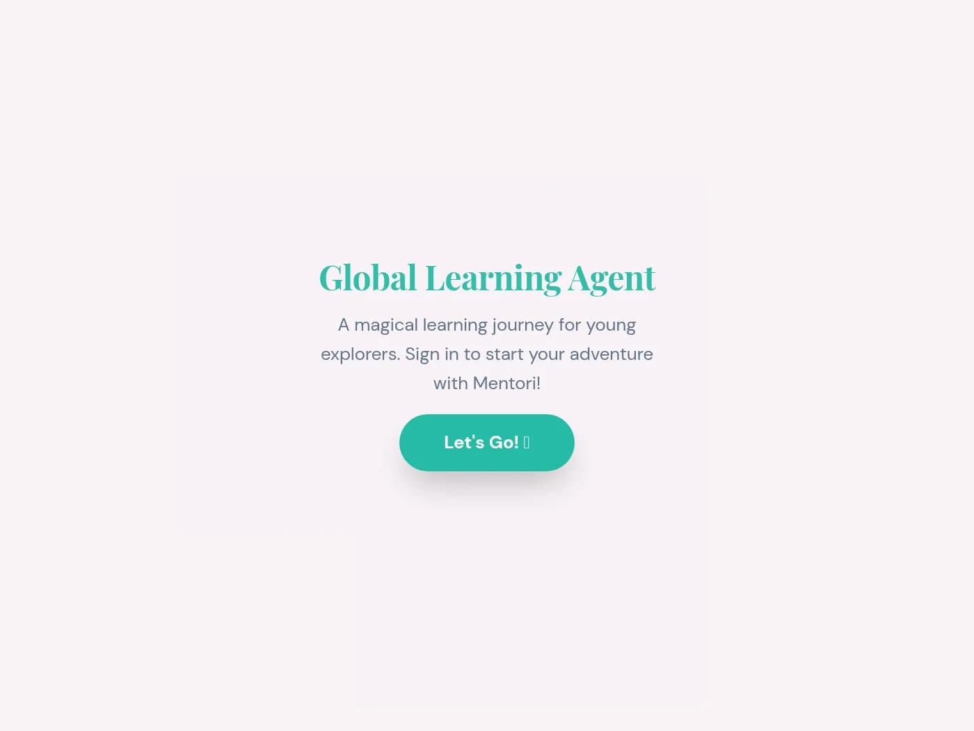 Global Learning Agent