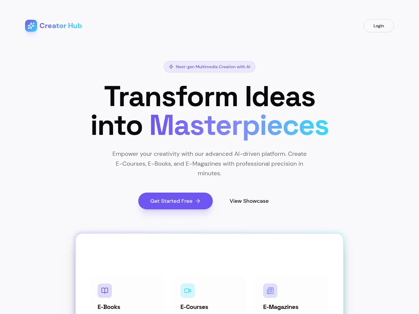 MultiMedia Creator Hub