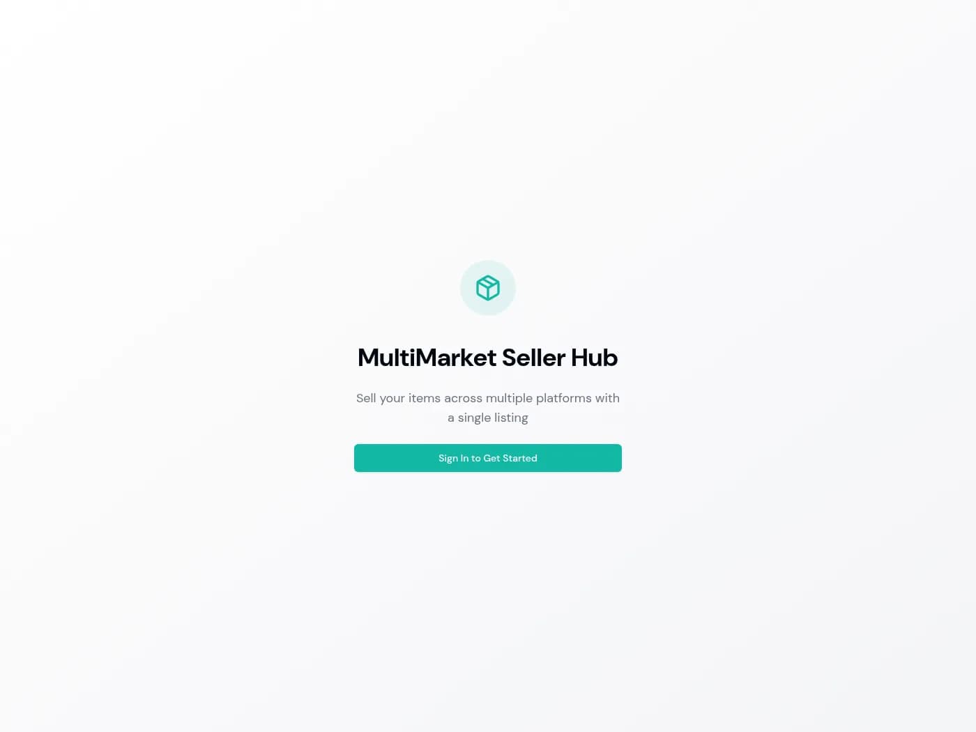 MultiMarket Seller Hub