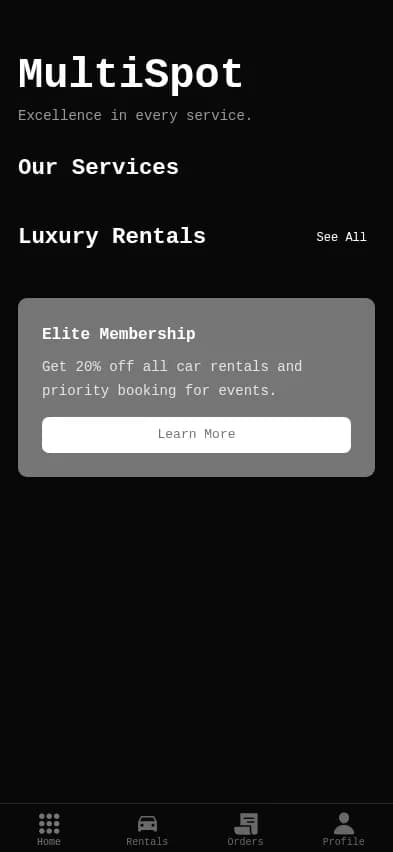 MultiSpot Marketplace App