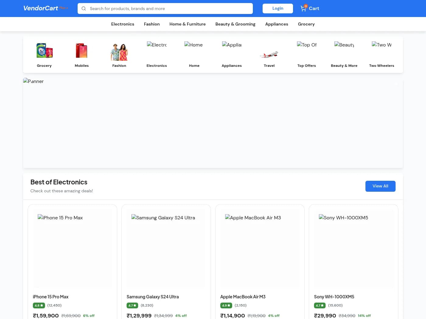 VendorCart Marketplace