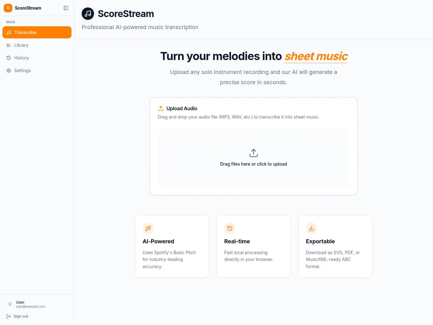 Music Sheet Transcriber