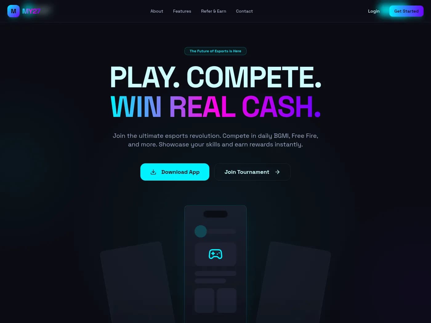 My27 Tournament App