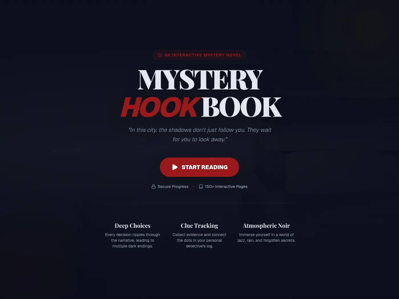 Mystery Hook Book