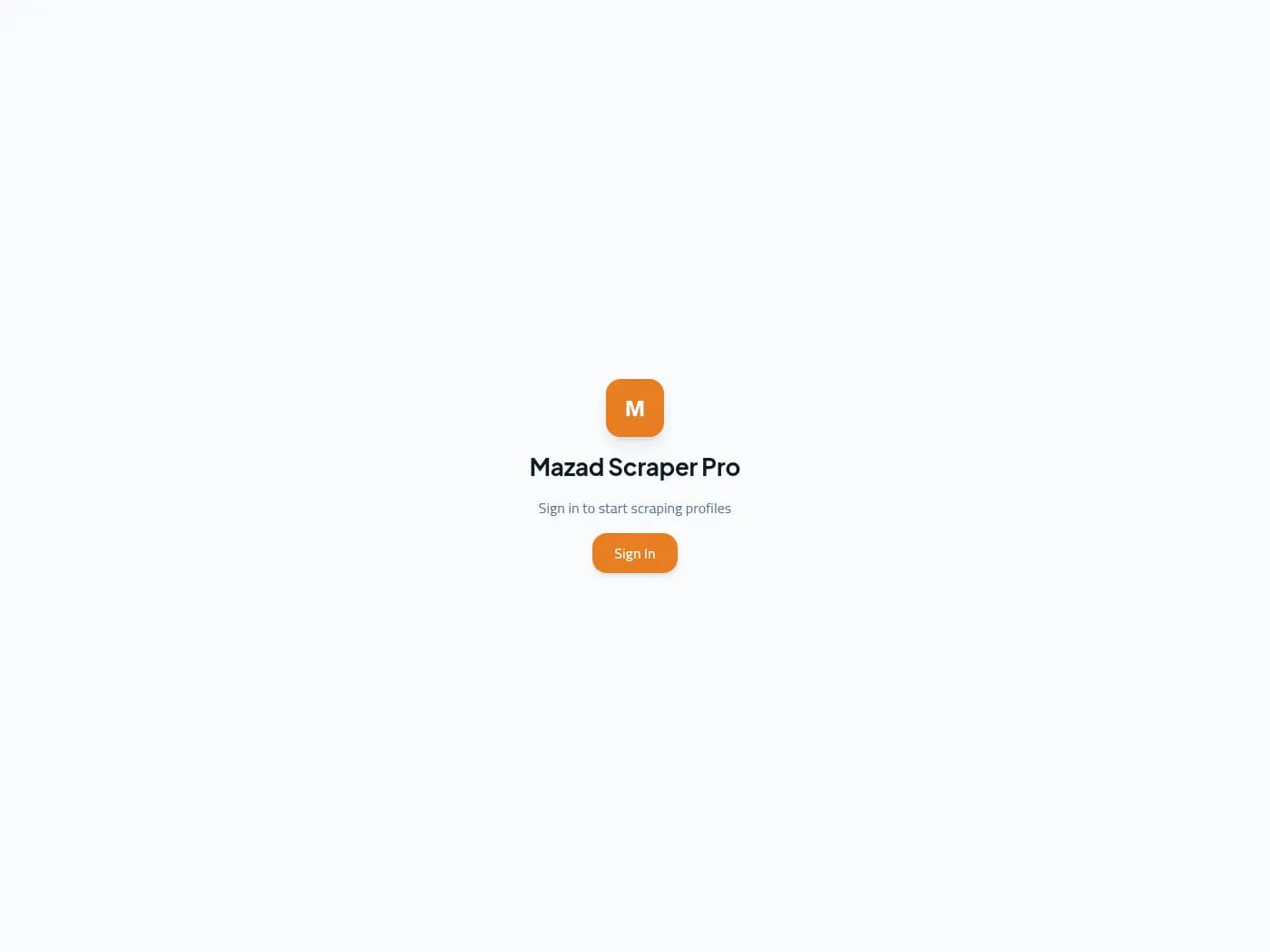 Mzadcom Profile Scraper