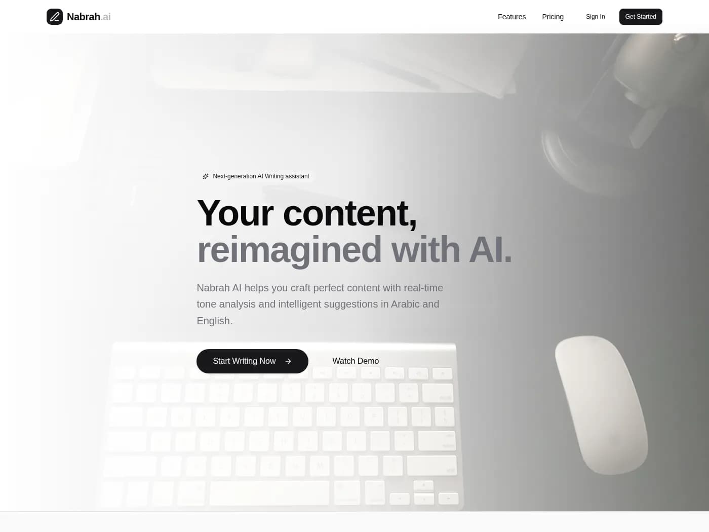 Nabrah AI Clone
