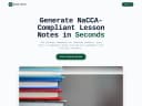 NaCCA LessonNote Genie